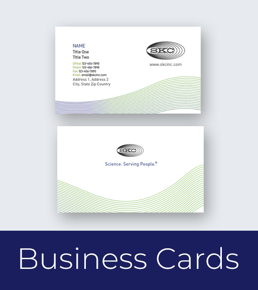 SKC Inc. Storefront-Business Cards